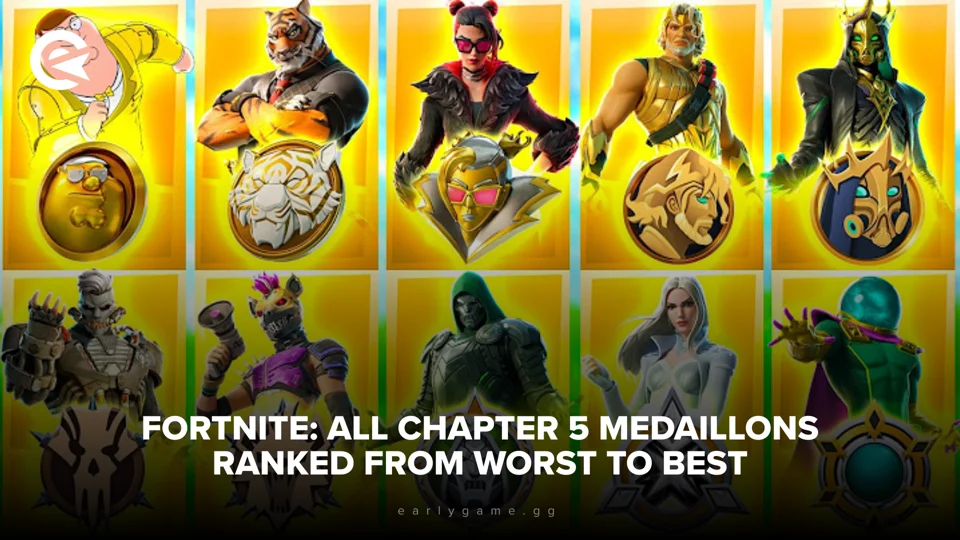 EarlyGame | Fortnite: All Chapter 5 Medaillons Ranked From Worst To…