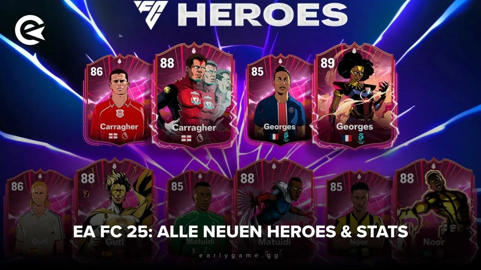 EA FC 25: Alle neuen Heroes & Stats | EarlyGame