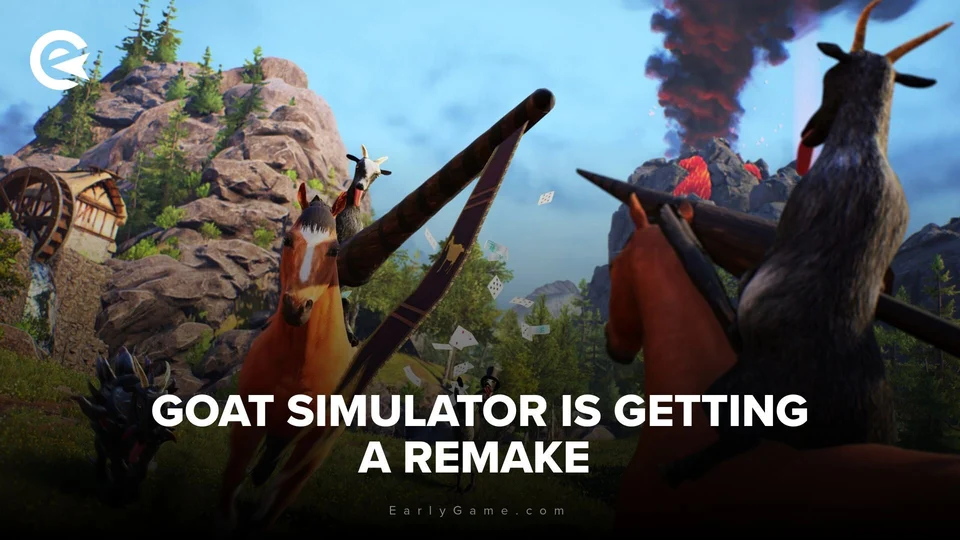 Ziegenchaos in HD: Goat Simulator bekommt ein Remaster | EarlyGame
