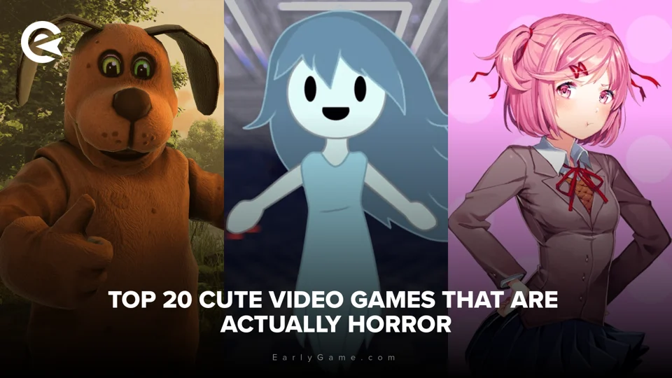 EarlyGame | Top 20 cute video games that are actually horror