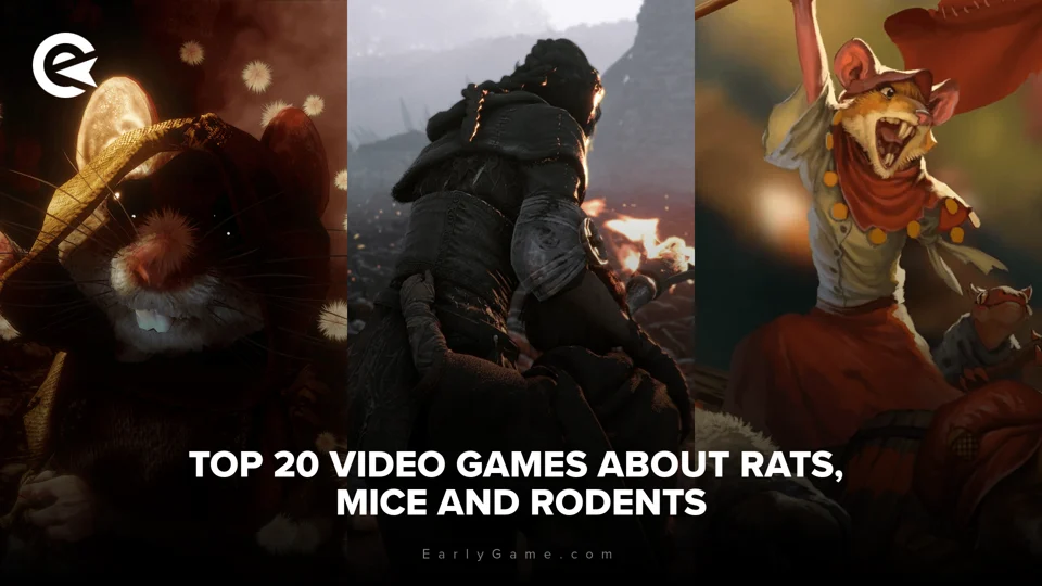 EarlyGame | Top 20 video games about rats, mice and rodents