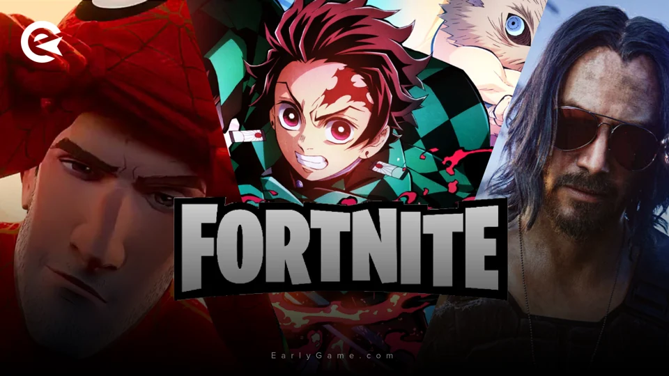 Fortnite x Demon Slayer, Cyberpunk 2077 and Spider-Verse:… | EarlyGame
