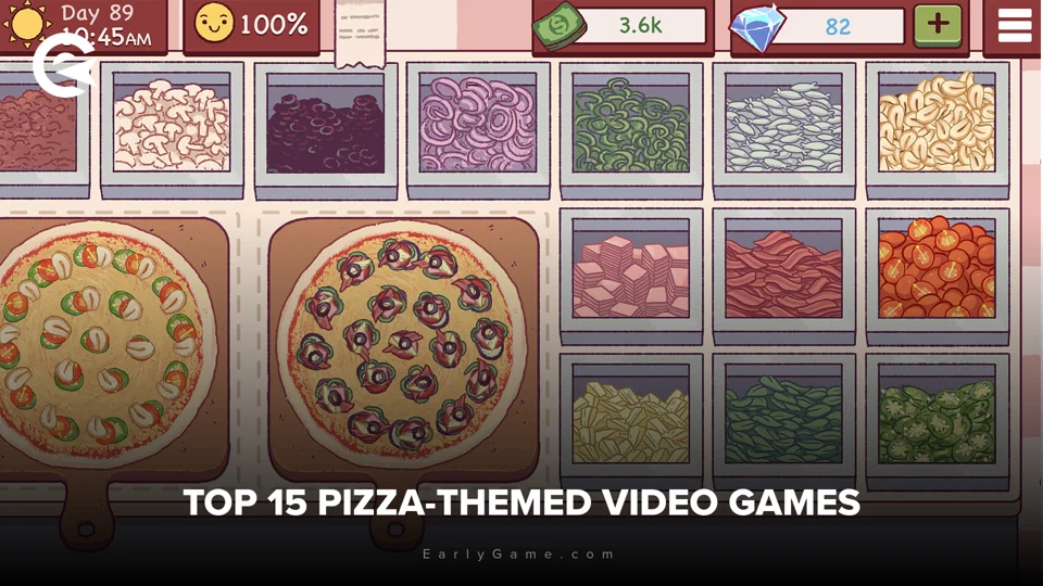 EarlyGame | Top 15 pizza-themed video games