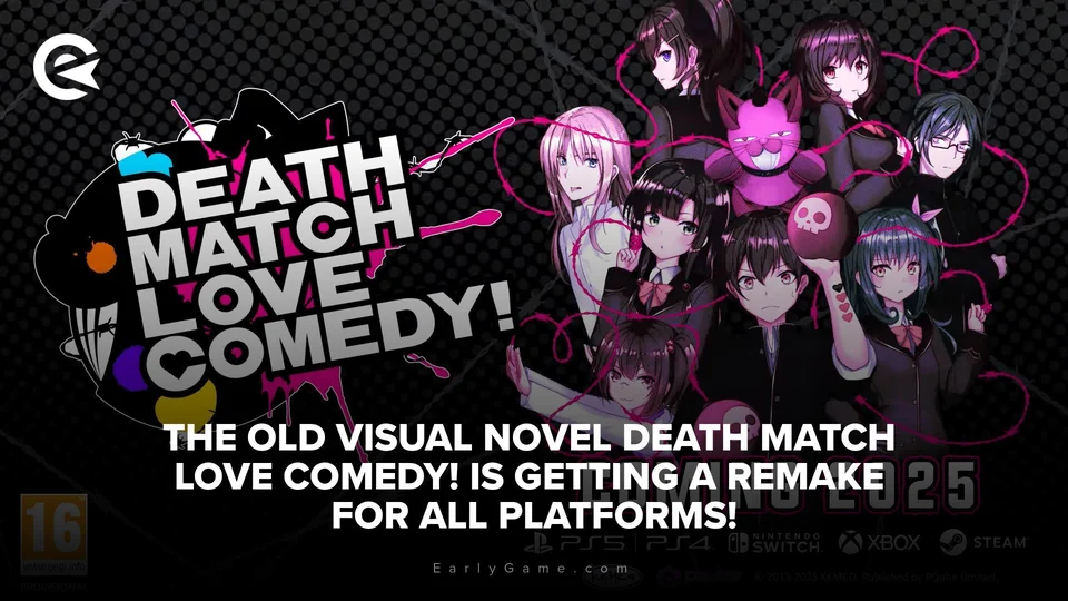 The old visual novel Death Match Love Comedy! is getting… | EarlyGame
