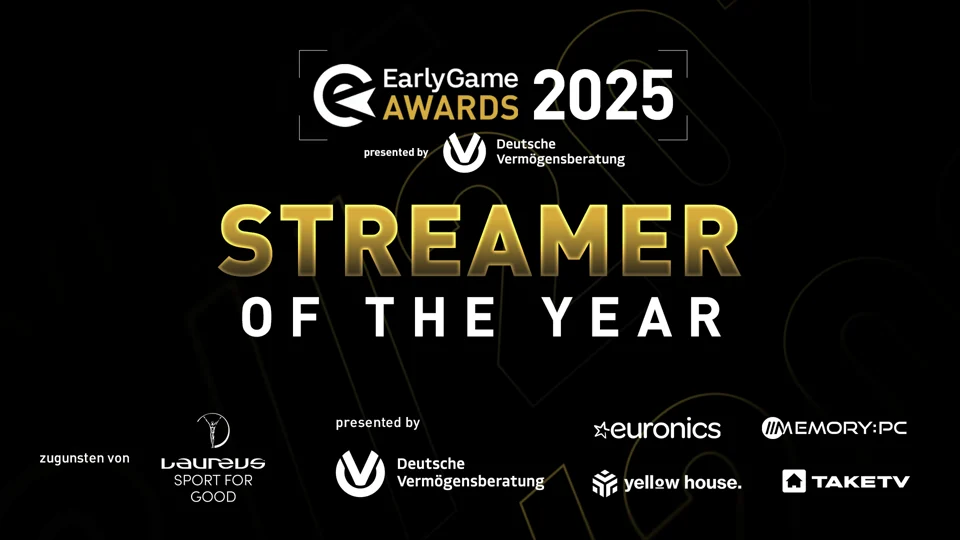 Streamer of the Year bei den EarlyGame Awards zugunsten… | EarlyGame