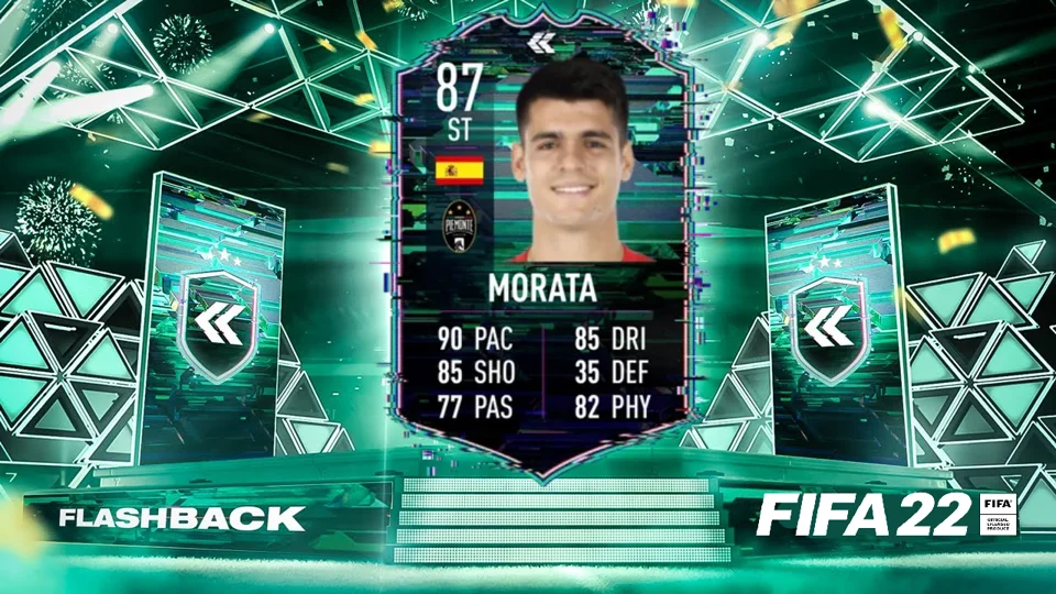 Alvaro Morata as FIFA 22 Flashback SBC | EarlyGame
