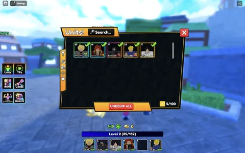 Anime Last Stand Units: All Units, Status Effect &… | MobileMatters