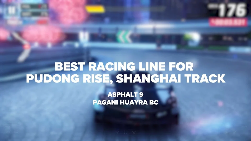 MobileMatters | Best Racing Line For Pudong Rise, Shanghai Track In…