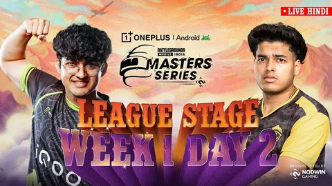 BGMS 2025 League Day 2 Points Table and Standings | EarlyGame india