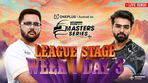 BGMS 2025 League Day 3 Points Table and Standings | EarlyGame india