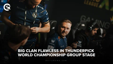 CS2: BIG Clan go flawless through Thunderpick World… | EarlyGame