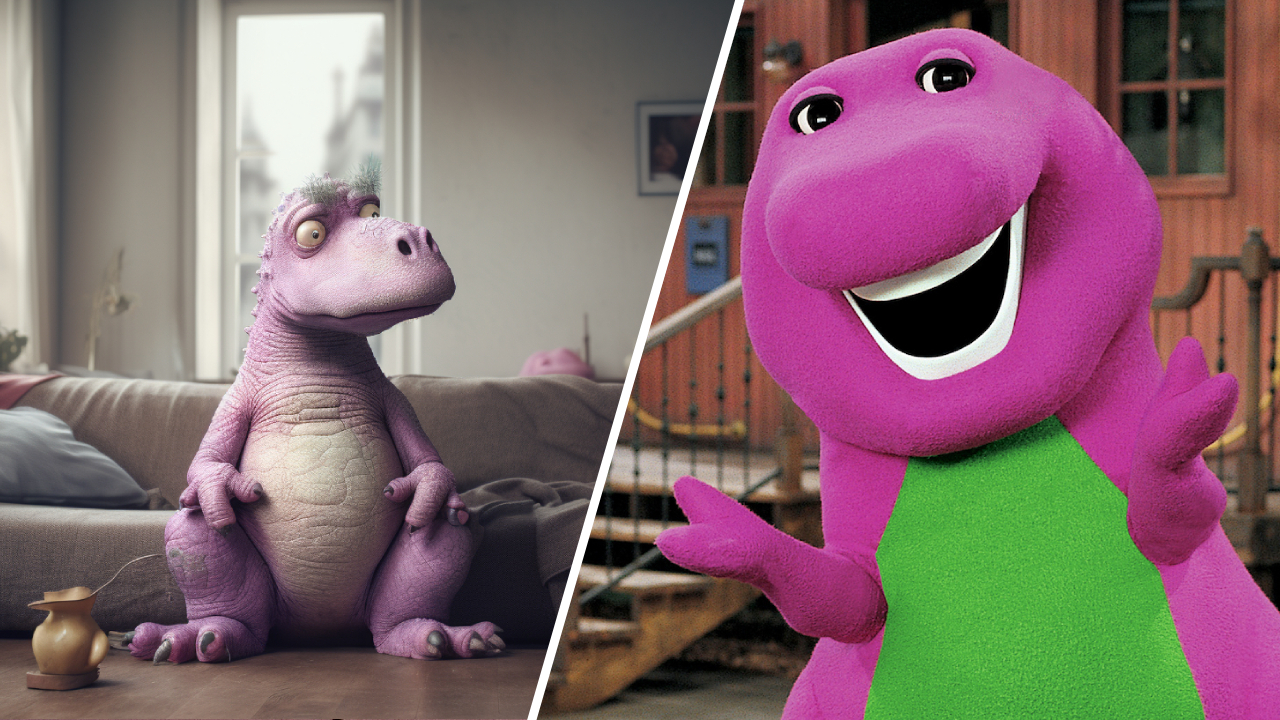 La Pelicula De Barney