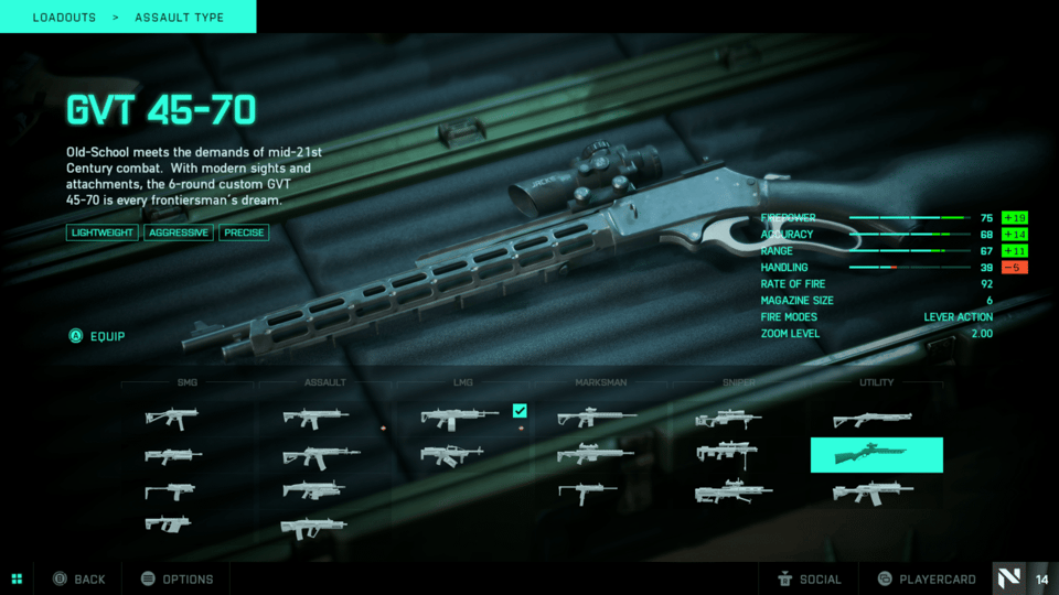 Battlefield 2042 | Best GVT 45-70 Loadout Attachments &… | EarlyGame