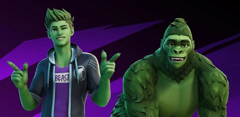 Fortnite Skins Background: Beast Boy | EarlyGame