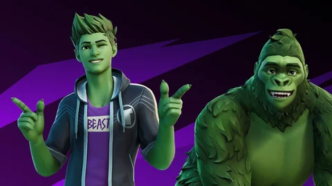 Fortnite Skins Background: Beast Boy | EarlyGame