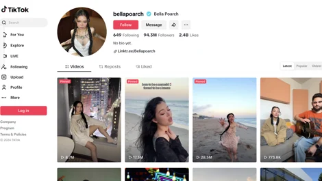 EarlyGame | 25 most influential TikTok celebrities in 2024