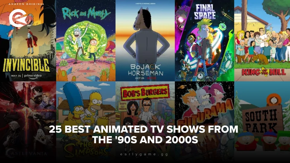 EarlyGame | 25 best animated tv shows from 90s and 2000s