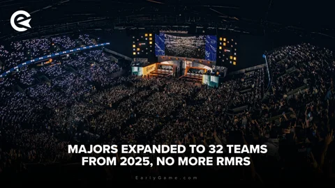 CS2: Majors to be expanded to 32 teams in 2025, RMRs… | EarlyGame