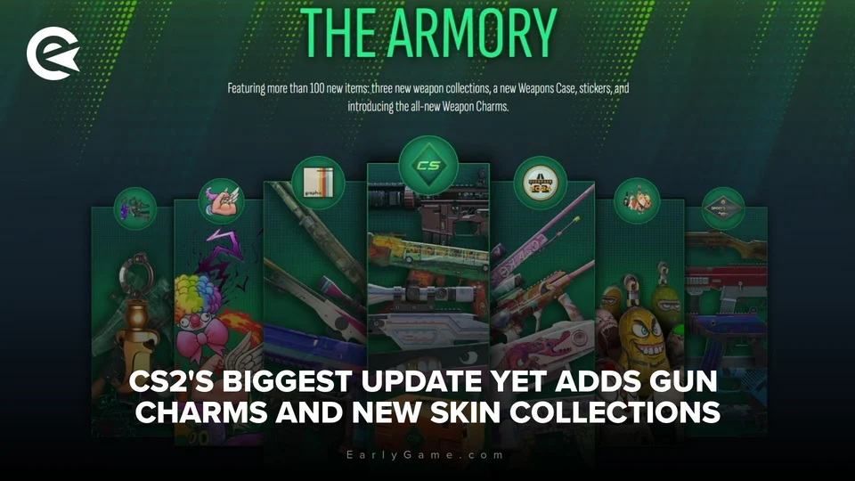 The Armory: CS2's biggest update yet adds gun charms and… | EarlyGame