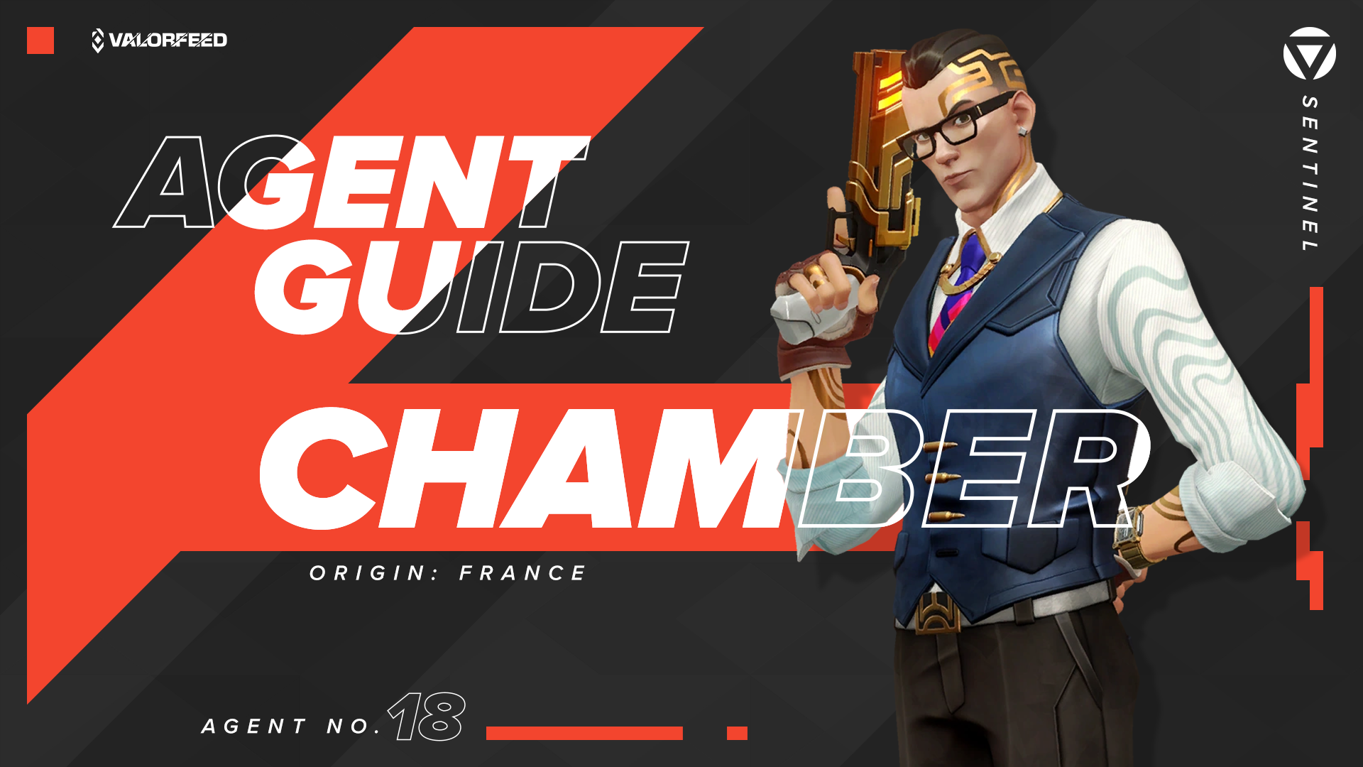 How To Play Chamber? | Valorant Agent Guide | ValorFeed