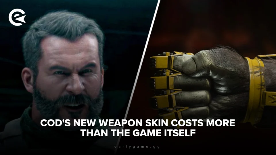Call of Duty: New Weapon Skin Costs More Than The Game… | EarlyGame