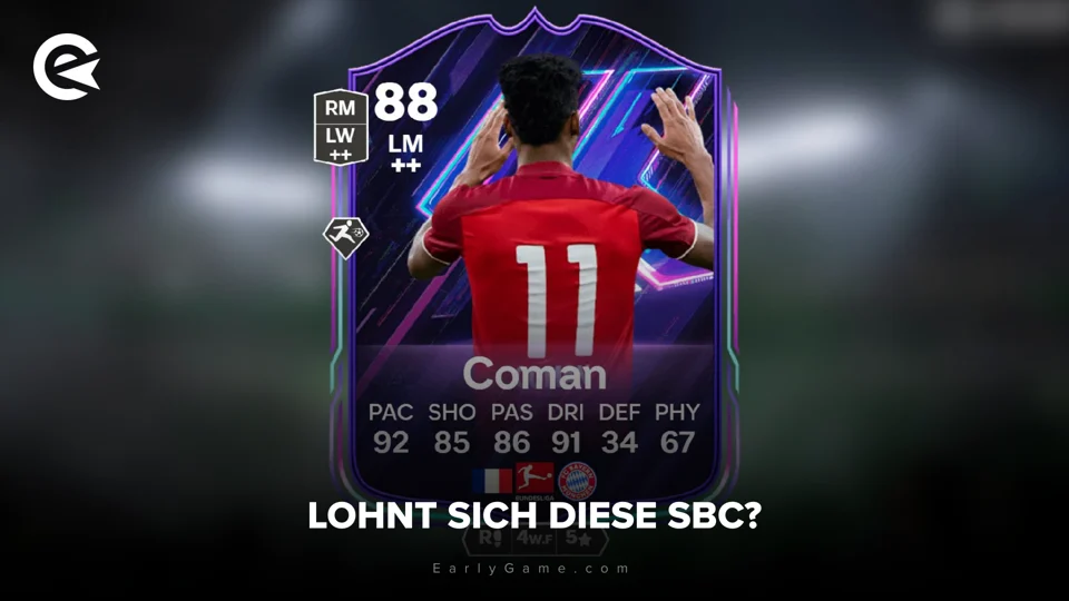 EA FC 25: Flashback Kingsley Coman - Lohnt sich die SBC? | EarlyGame