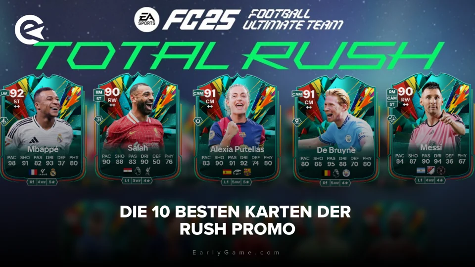 EarlyGame | EA FC 25: Die 10 besten Karten der Rush Promo