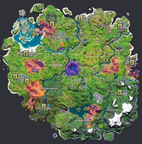 Fortnite Donation Box Locations in Season 8 | EarlyGame