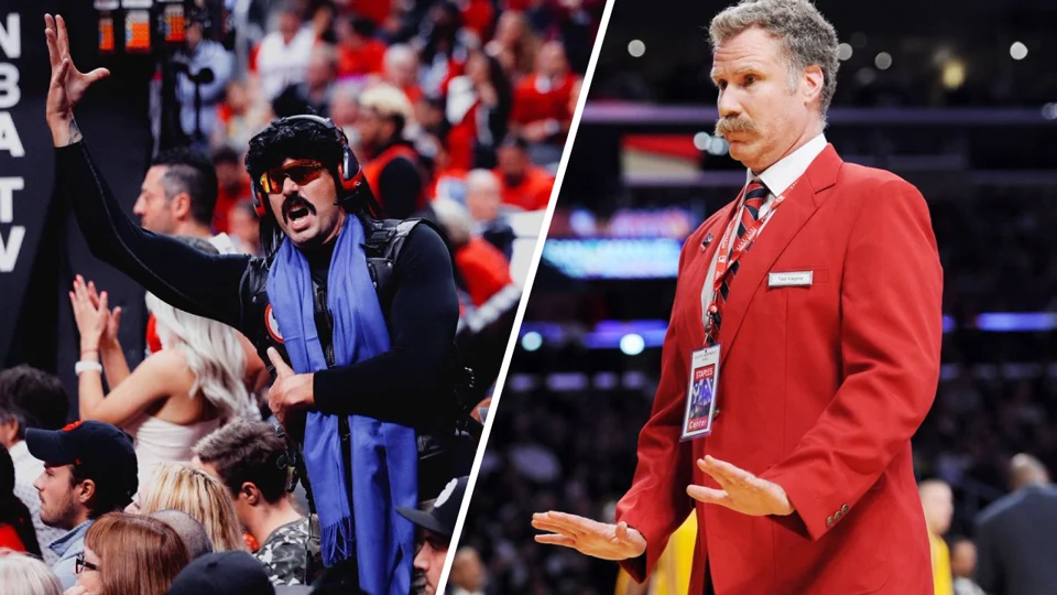 Dr Disrespect Confronted by Security Guard at NBA Playoff… | EarlyGame