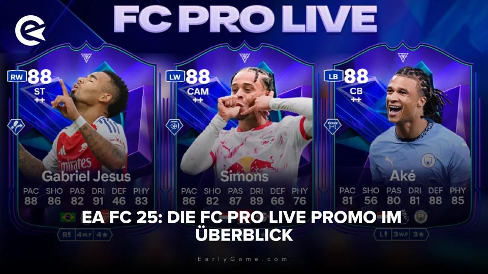 EA FC 25: Die FC Pro Live Promo im Überblick | EarlyGame