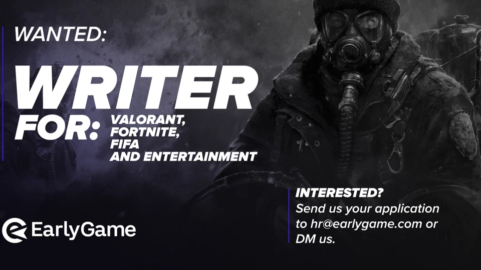 Want To Write About Your Favourite Games? We're Hiring! | EarlyGame
