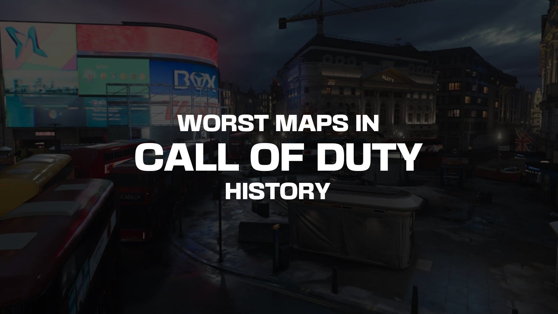 The Worst Maps In Call of Duty History | EarlyGame