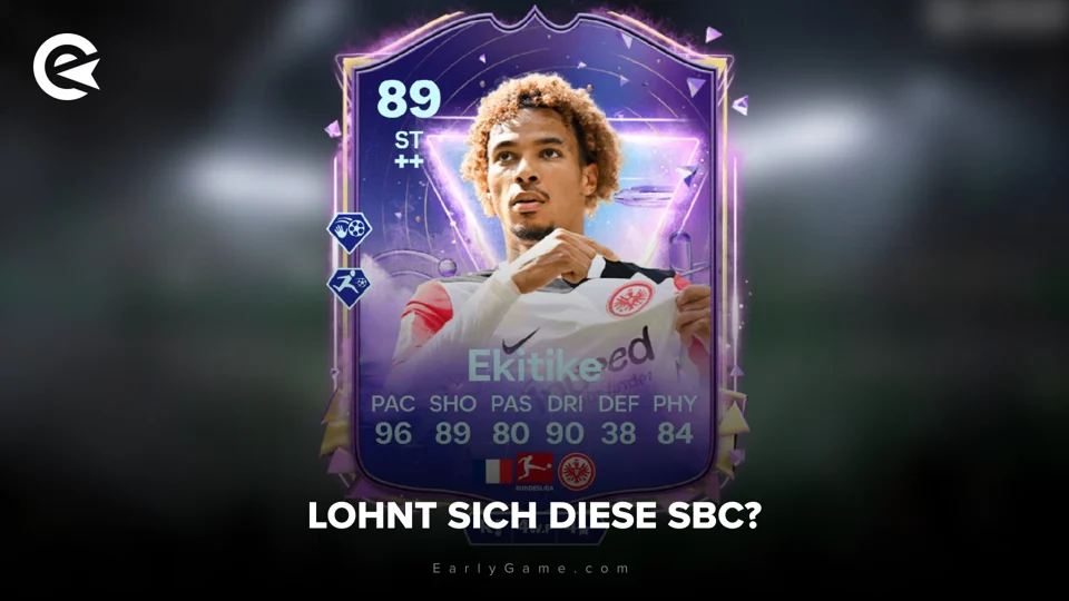 EA FC 25: Future Stars Hugo Ekitiké - Lohnt sich die SBC? | EarlyGame