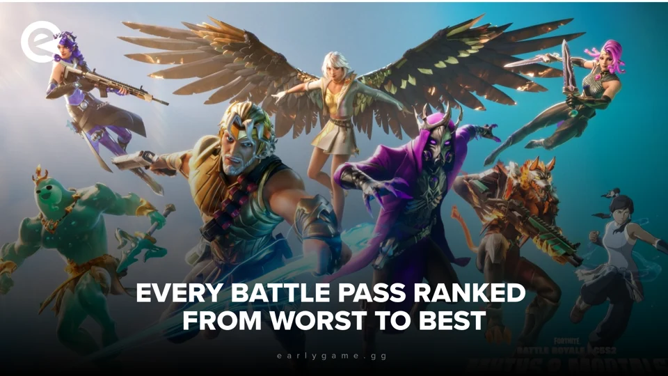 EarlyGame | Fortnite: Ranking All 31 Battle Passes From The Last…