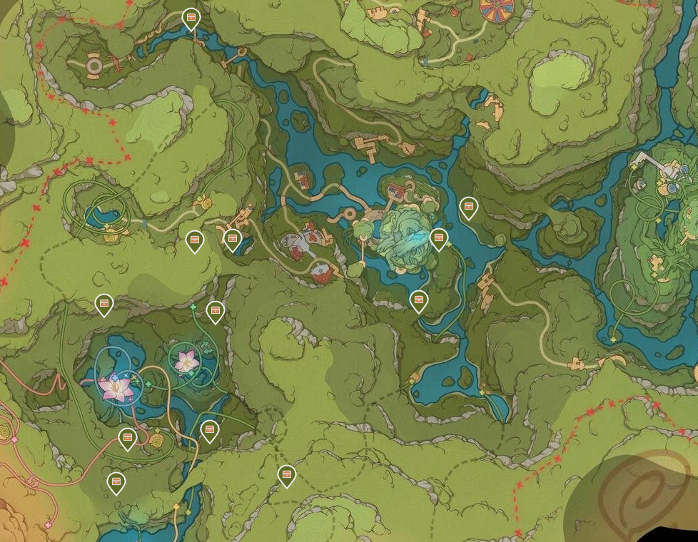 Genshin Impact Veluriyam Mirage Chest Locations: All… | MobileMatters