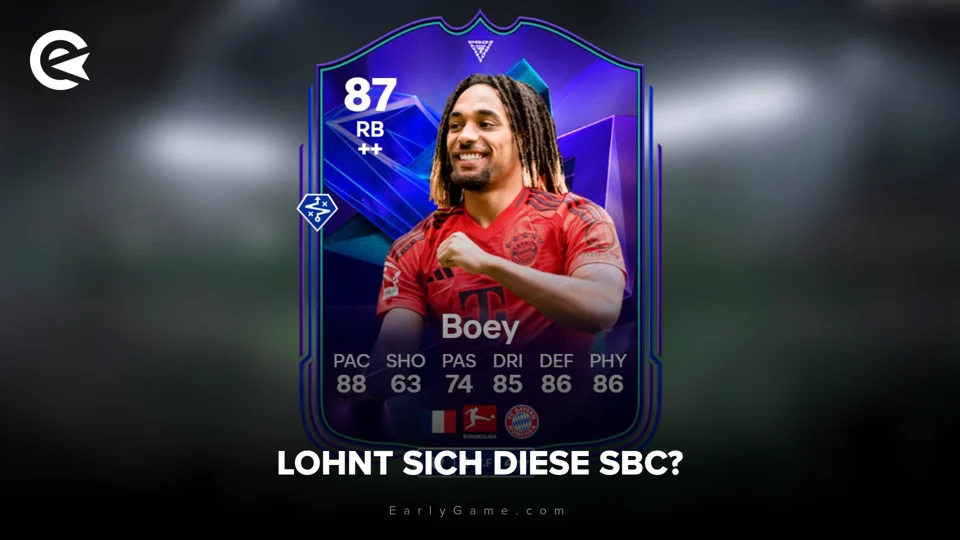 EA FC 25: FC Pro Sacha Boey - Lohnt sich die SBC? | EarlyGame