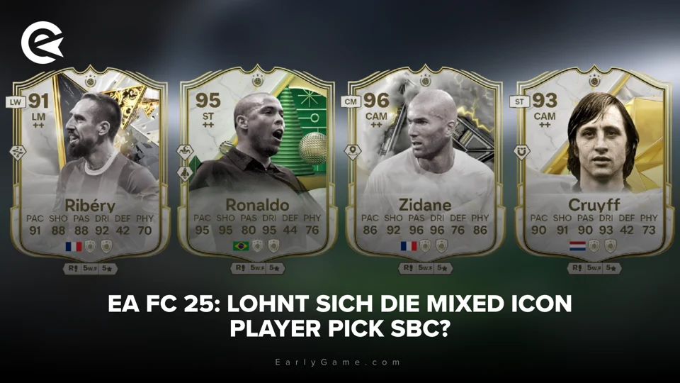 EA FC 25: Lohnt sich die Mixed Icon Player Pick SBC? | EarlyGame
