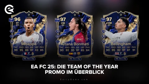 EA FC 25: Die Team of the Year Promo im Überblick | EarlyGame