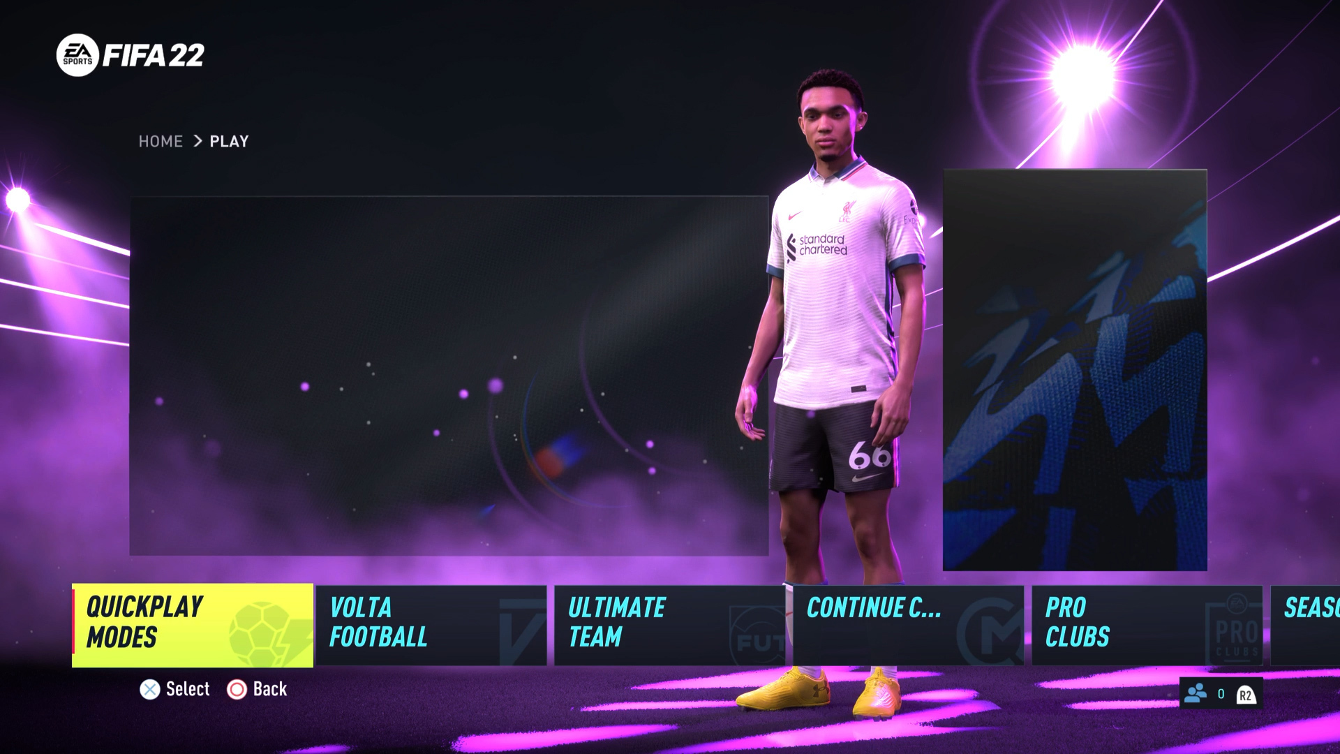 Das FIFA 22 Hauptmenü und die Soundtracks | EarlyGame