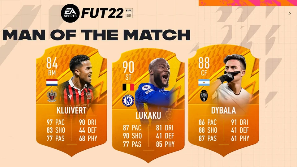MOTM en FIFA 23: Todas las tarjetas de Man Of The Match… | EarlyGame