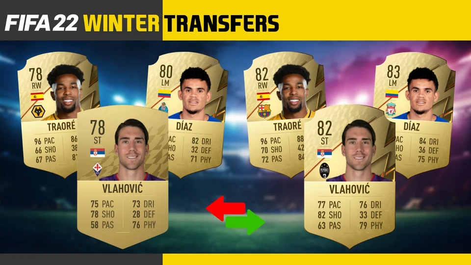 The Most Important Winter Transfers for FIFA 22 | EarlyGame