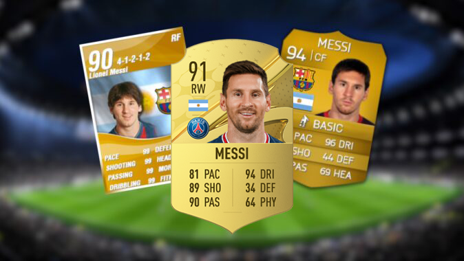 EarlyGame | FUT-History: All Lionel Messi Cards