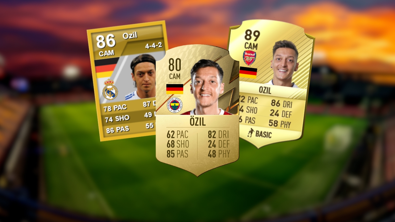 FUT-History: All Mesut Özil Cards | EarlyGame
