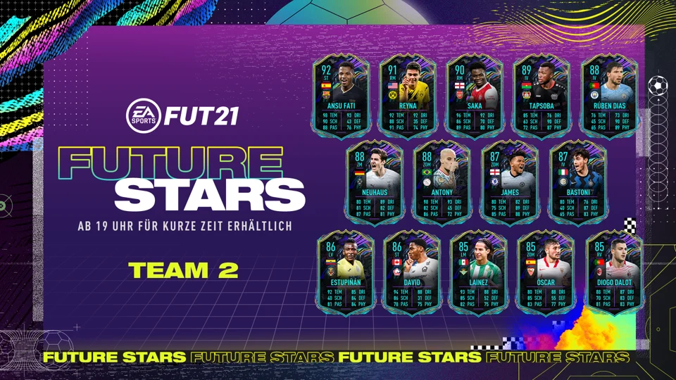 FUT Future Stars Team 2 mit Edmond Tapsoba & Ansu Fati | EarlyGame