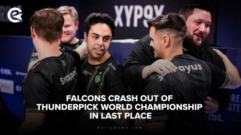 CS2: Falcons crash out of Thunderpick World Championship… | EarlyGame