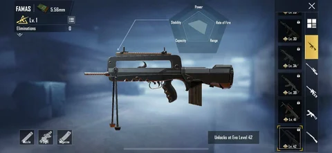 Best FAMAS Loadout for PUBG Mobile: Complete… | MobileMatters