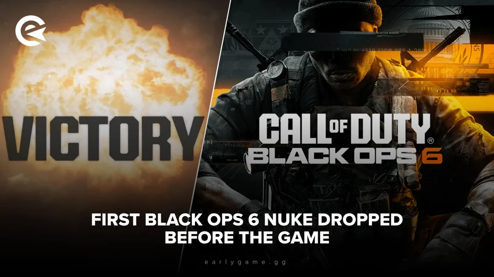 First Black Ops 6 Nuke Dropped Before The Game | EarlyGame