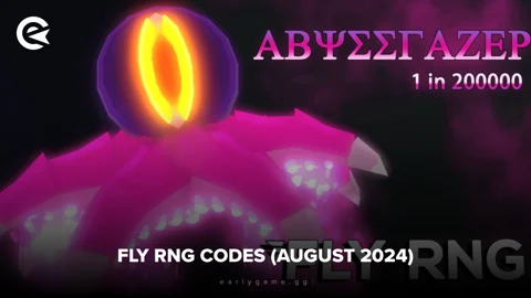Fly RNG Codes (August 2024) | EarlyGame