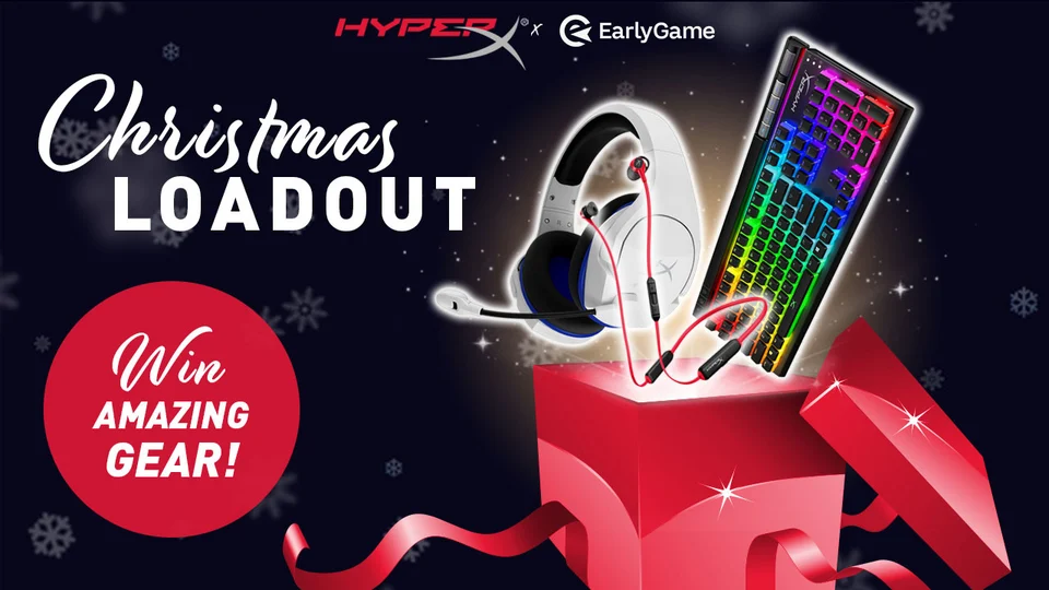 EarlyGame x HyperX Christmas Loadout: Gamer Gear… | EarlyGame