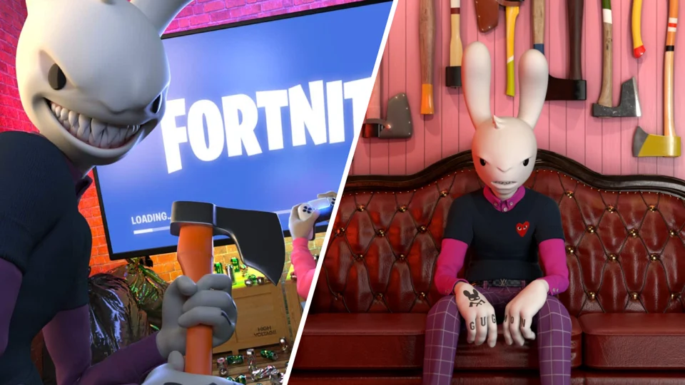 Fortnite Skin Backgrounds: This is Guggimon! | EarlyGame